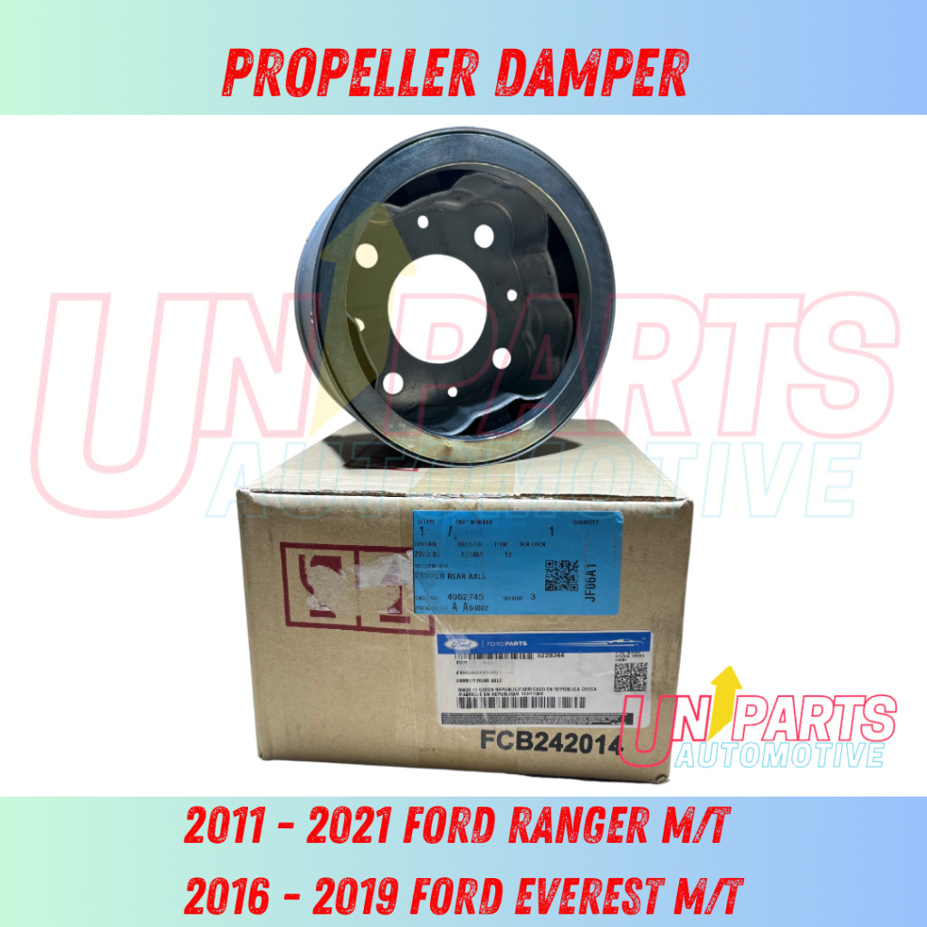 Propeller Damper Ford Ranger M/T (2011 - 2021) - Propeller Damper Ford ...