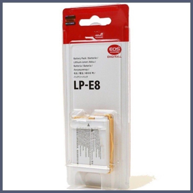 Canonn battery LP-E8 EOS 550D 600D 650d 700d kiss X4 X5 x6i rebel T2i ...