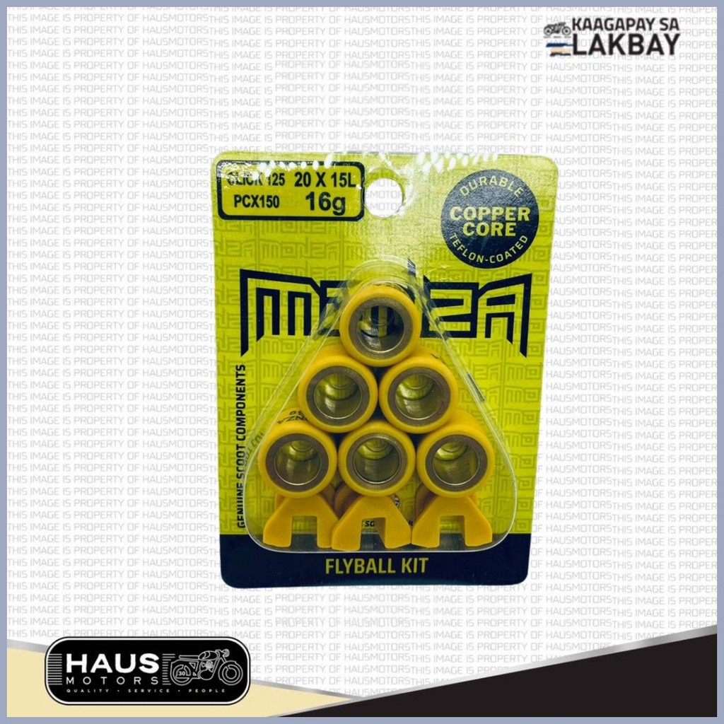 ⚠️ Monza Scooter FlyBall (w/ Free Sliders) Honda Click 125/Click 150 ...