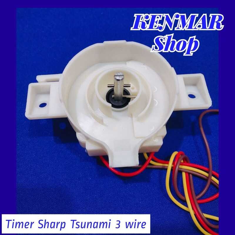 WASHING HINE TIMER SHARP GIGA WASH TSUNAMI 3 WIRE A57 | Shopee Philippines