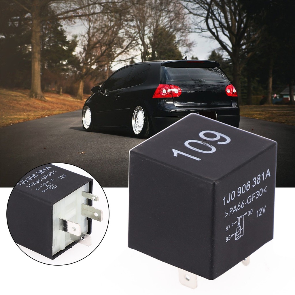 Car Engine Power Supply ECU Fuel Pump Relay 109 1J0906381A For Skoda ...