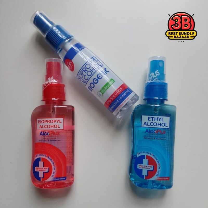POCKETABLE ALCOHOL SPRAY BOTTLES (Biogenic/Alcoplus) 40A | Shopee ...
