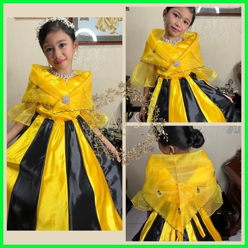 Maria Clara Filipiniana Inspired | Shopee Philippines