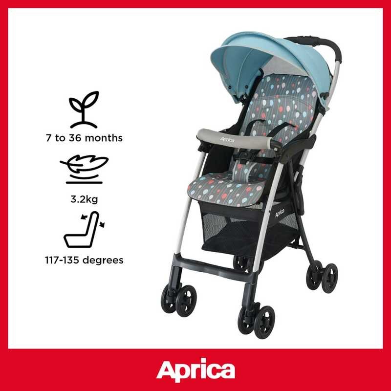 Aprica Magical Air AE 7-36M Light Weight Toddler Stroller 5B0 | Shopee ...