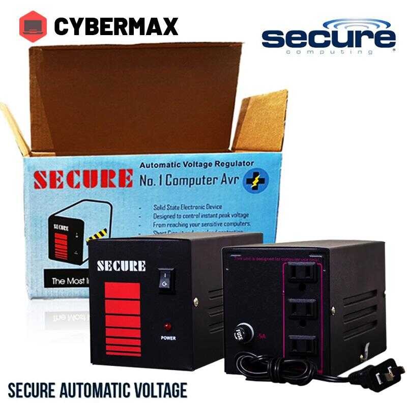 Secure Computer Avr 500 Watts 220V Automatic Voltage Regulator Overload ...