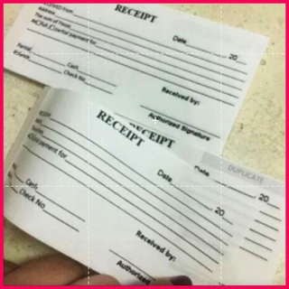 Shop acknowledgement receipt for Sale on Shopee Philippines