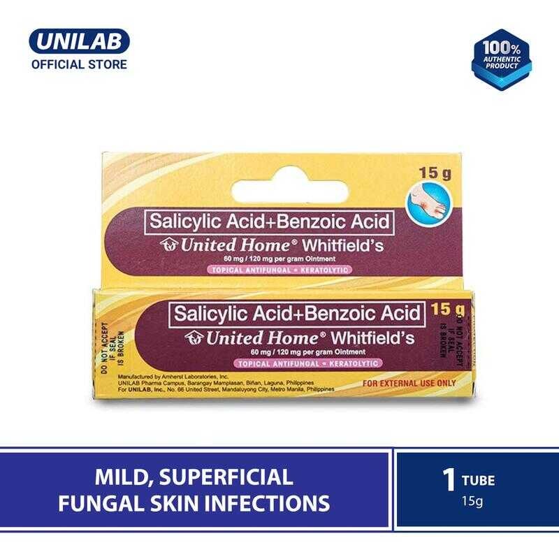 United Home Whitfield's Ointment Anti-Fungal Cream - 15G Tube F03 ...