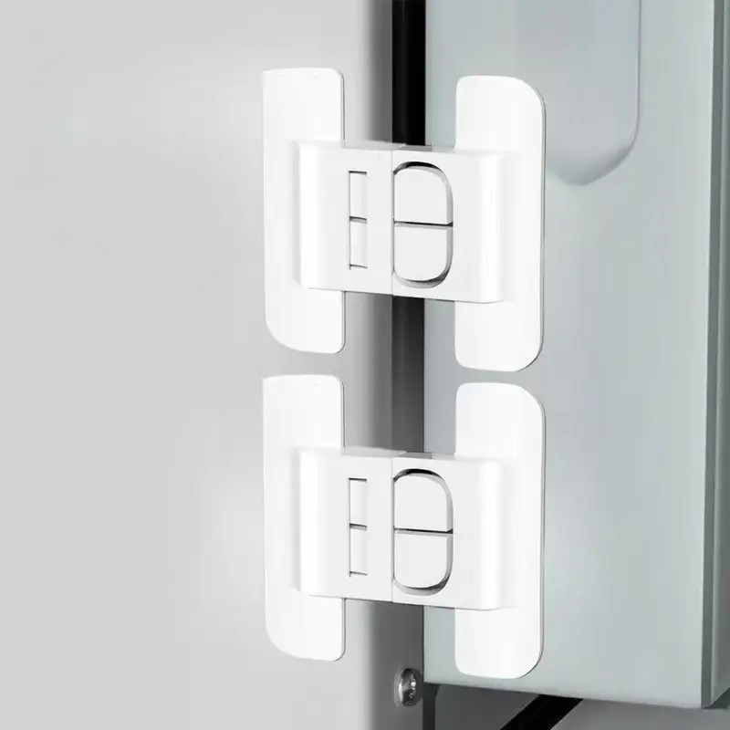 Baby Safety Refrigerator Lock Childproof Anti-Clamp Fridge Lock for Ref ...