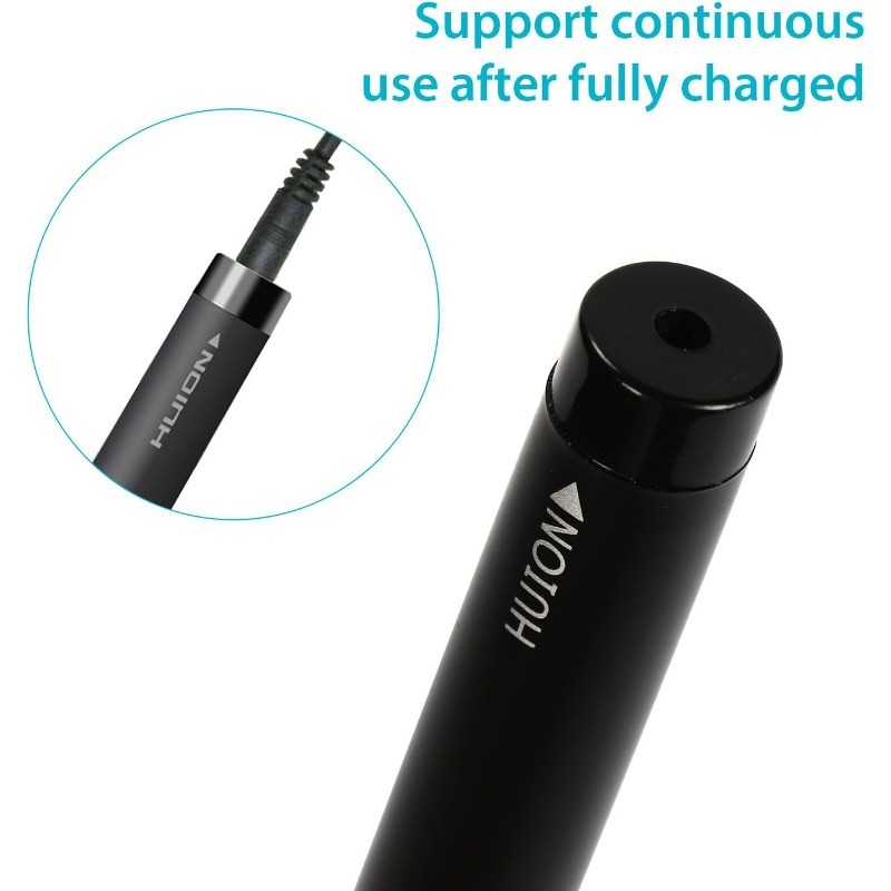 Huion P80 Rechargeable Digital Pen Stylus for Graphics Drawing Tablet ...