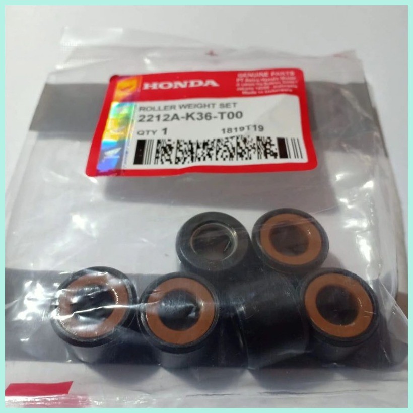 Flyball/Roller Weight Set Click 150&125 v1v2v3,PCX,ADV,AirBlade(15g ...