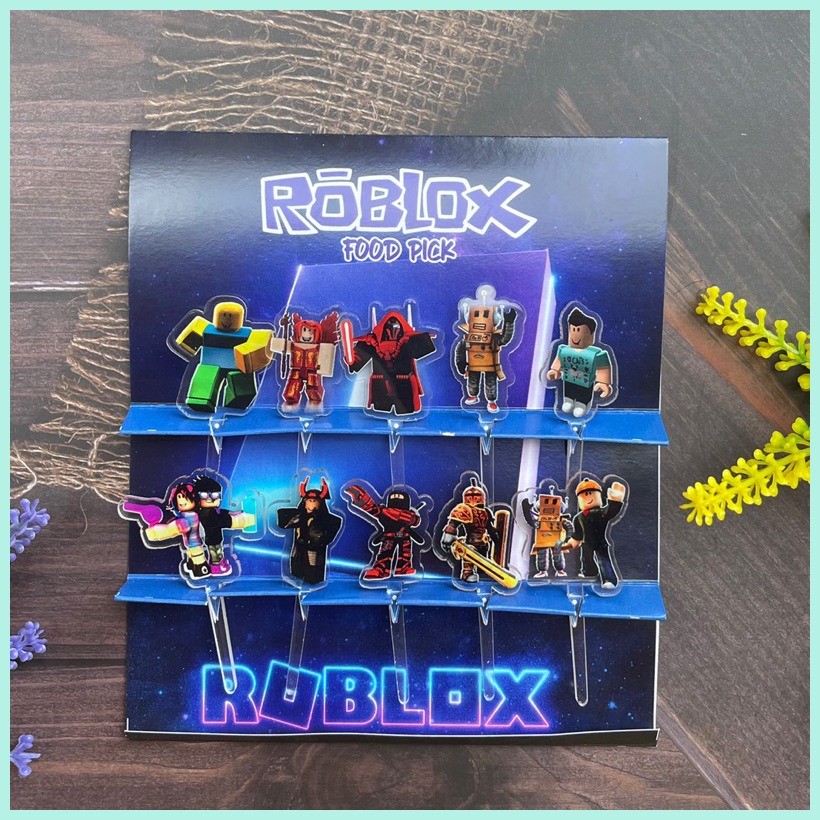 Bento Sticks Foodpick Roblox Food Picks Bento Tools Lunch Decoration ...