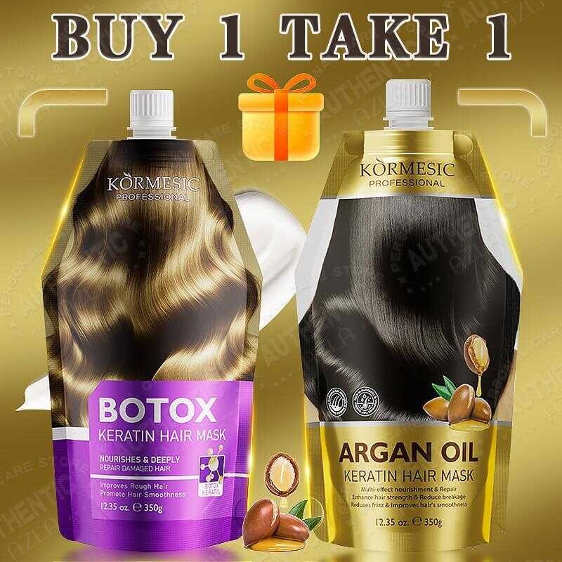 7C3 【Buy 1 TAKE 1】350G Botox Keratin Hair Treatment Mask + Argan Oil ...