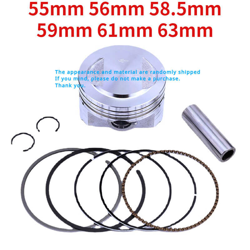 Para Sa Motorcycle Modified 56Mm Piston, 55Mm 125, 4V Forged 58.5Mm ...