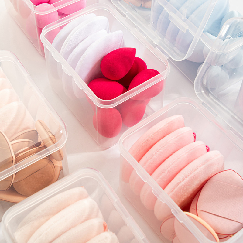 12pcs Cosmetic Puff Set Makeup Foundation Sponge Women Powder Puff ...