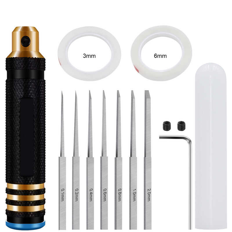 Resin Φ Carved Line Panel, Scribing Line, Hobby, Tool, Chisel Model ...