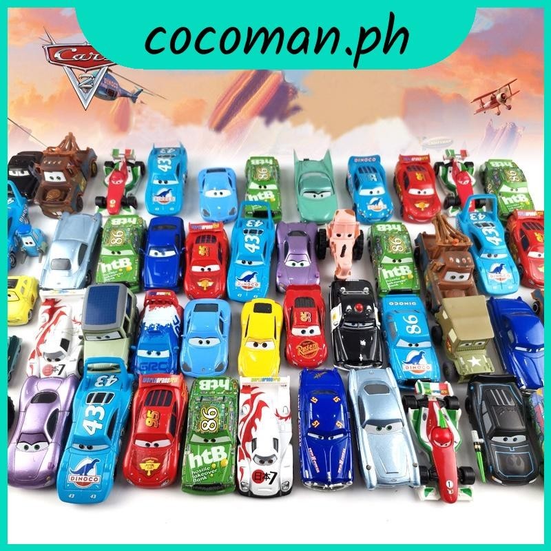 Disney Pixar Cars Lightning McQueen Mater Jackson Storm Ramirez 1:55 ...