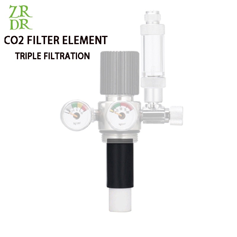 ZRDR aquarium CO2 gas cylinder generator filter element filter tube ...
