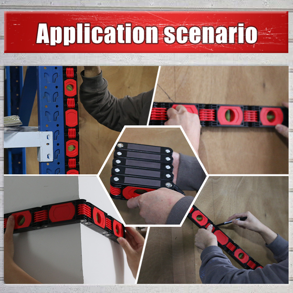 Foldable Finder Protractor Multifunction Level Ruler Angle Measuring ...