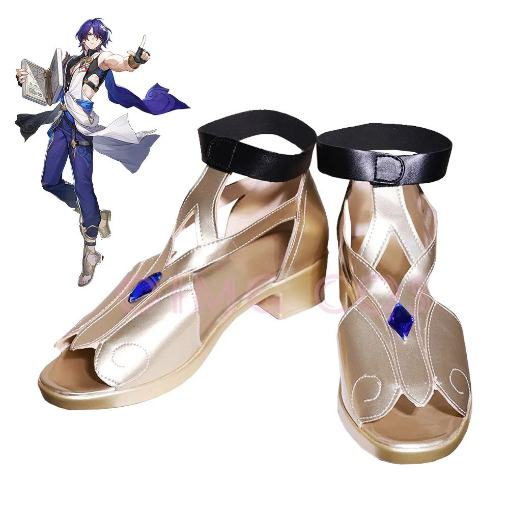 §≈ Honkai Star Rail Dr Ratio Coplay Shoe Anime Chinee Style Halloween ...