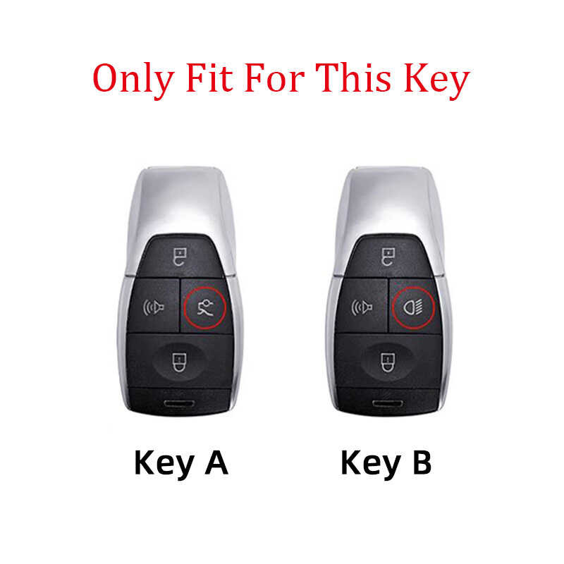 Zinc Alloy Car Key Fob Protect Case Shell Set BAIC MOTOR For Beijing ...