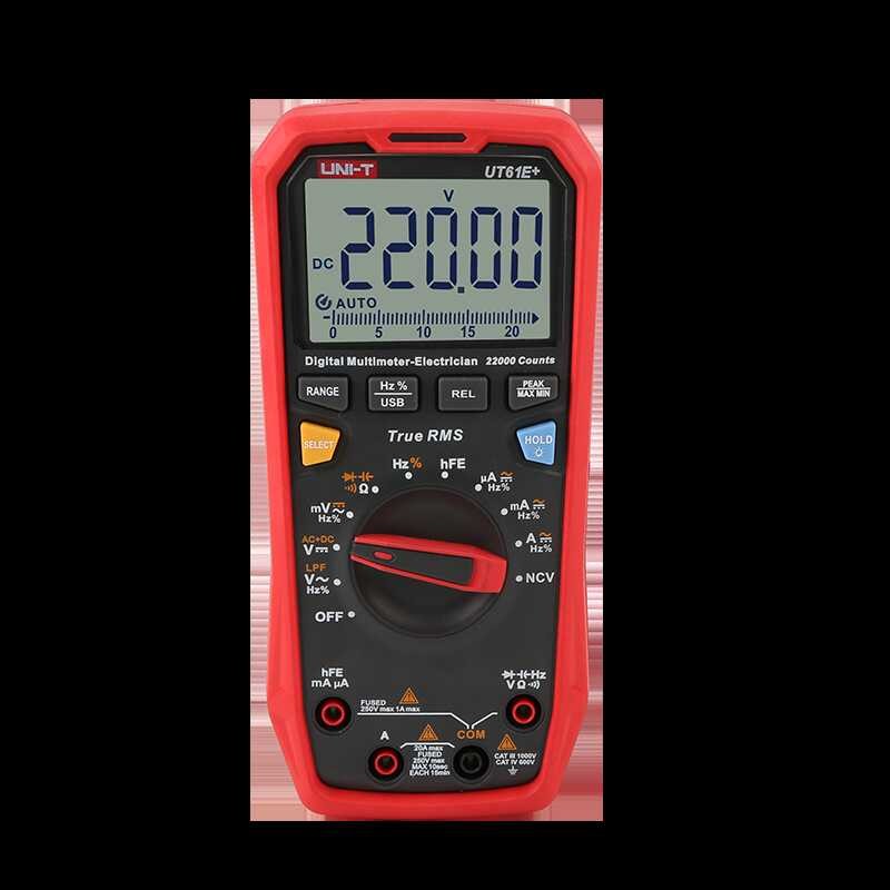 Ut61b Uni T Ut61d Ut61e Plus Multimeter Analog Digital Electrical Tester 22000 Counts Ammeter