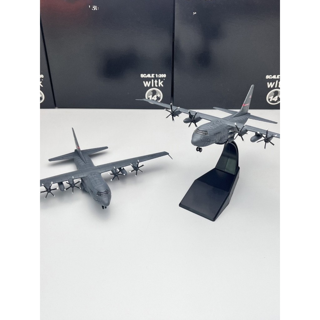 Wltk 1/200 US Air Force C130 Hercules Transport Aircraft Alloy Simulation Military Fighter ...