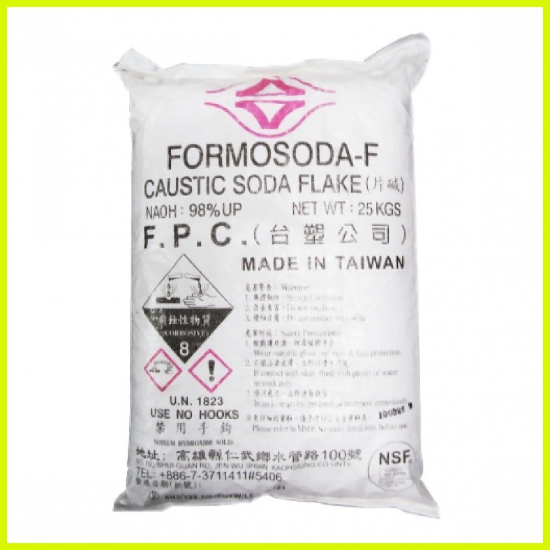 Caustic Soda Flakes （Lye）Sodium Hydroxide for soap making 1KG | Shopee ...