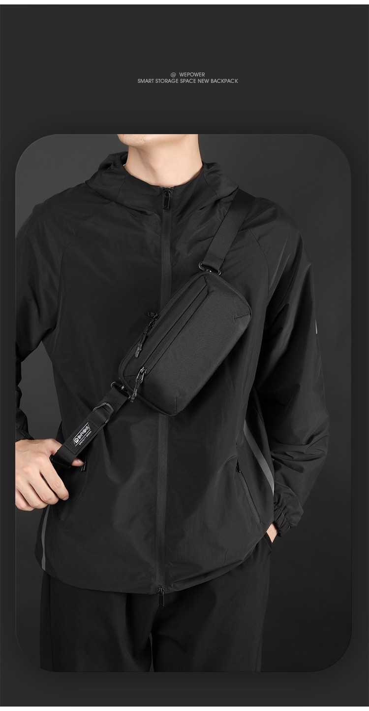 WEPOWER New Multi-Functional Waist Bag Waterproof Nylon Outdoor Chest ...