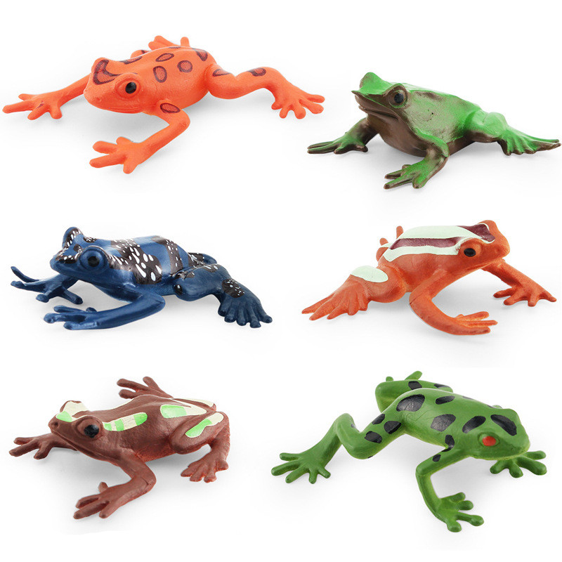 Frog Pond Lifelike Model Set With Miniature Frogs And Realistic Pads ...