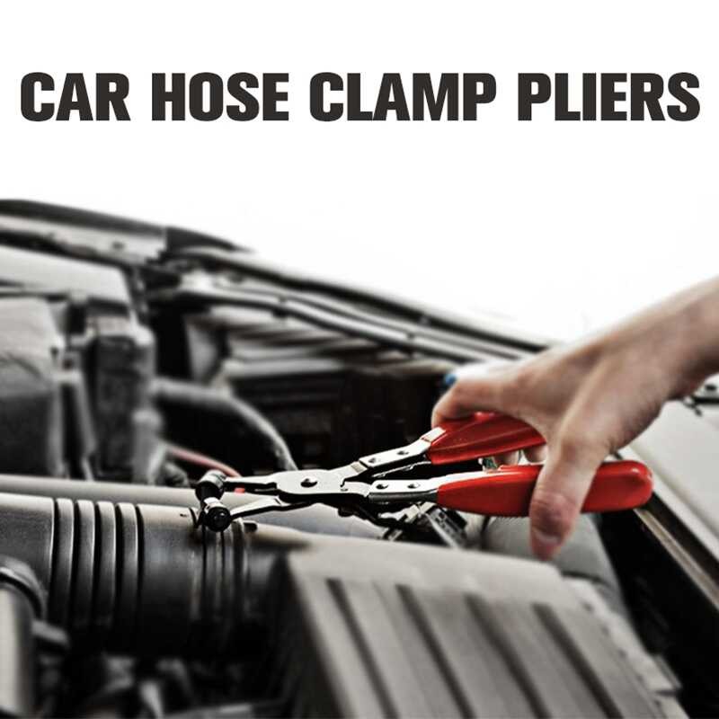 Clamp Puller Clamps Locking Tubular Crimping Pliers Pipe Hose Flat Band ...