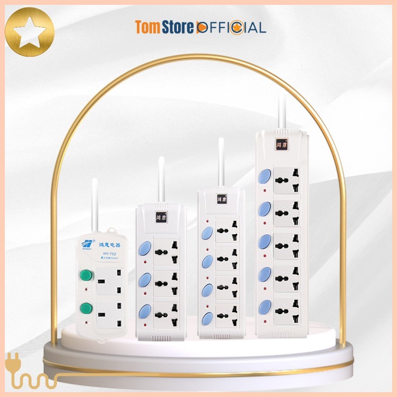 Multi-purpose standard socket, wireless extension with switch, pure ...