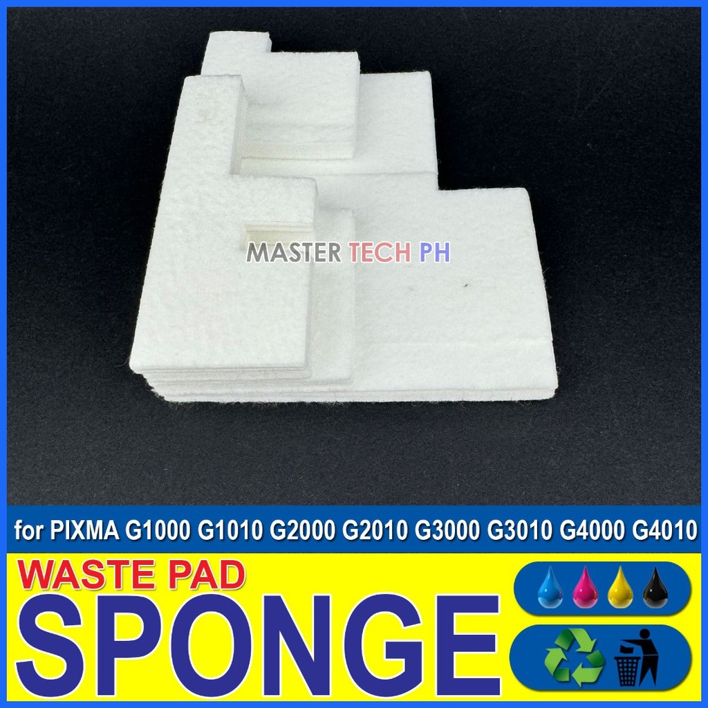 ↗ Waste Ink Tank Pad Sponge for Canon Pixma G1000 G1010 G2000 G2010 ...