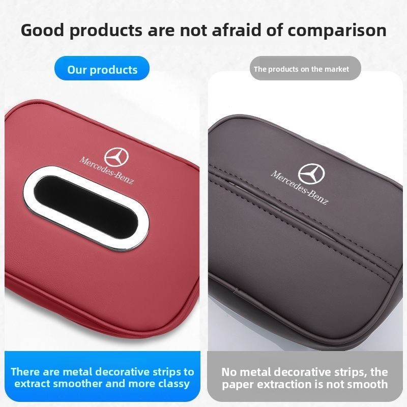 Mercedes-Benz car tissue box A-class C-class glc260/GLB/pumping carton ...