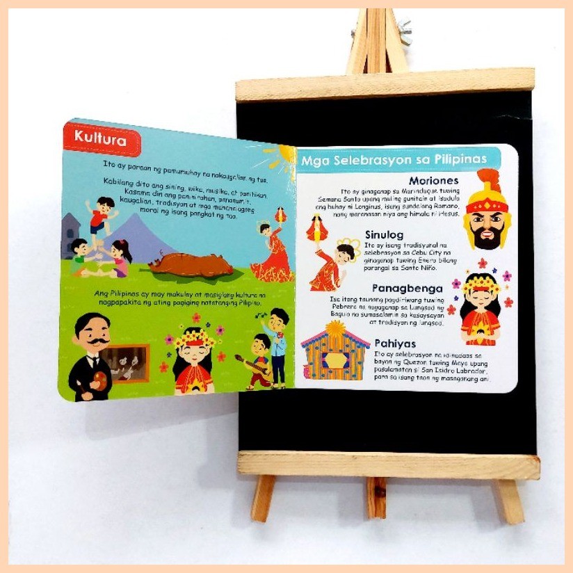 ℨ Batang Matalino Tagalog Board Book:Ating Pamilya, Ating Pamayanan ...
