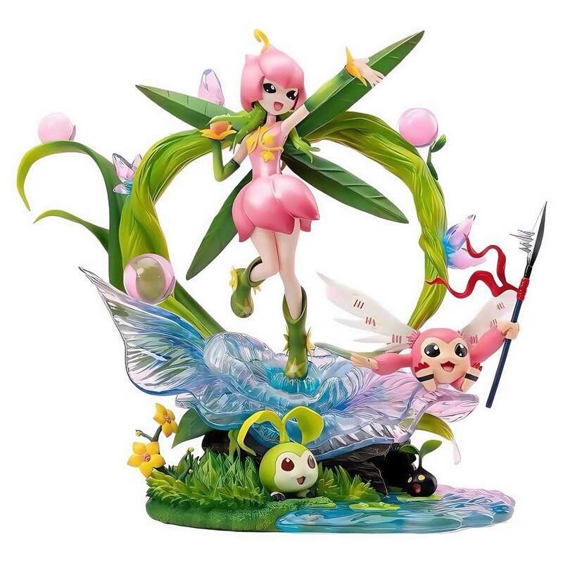 Digimon An Flower Fairy Beast Anime GK Figure Female Figurine ...