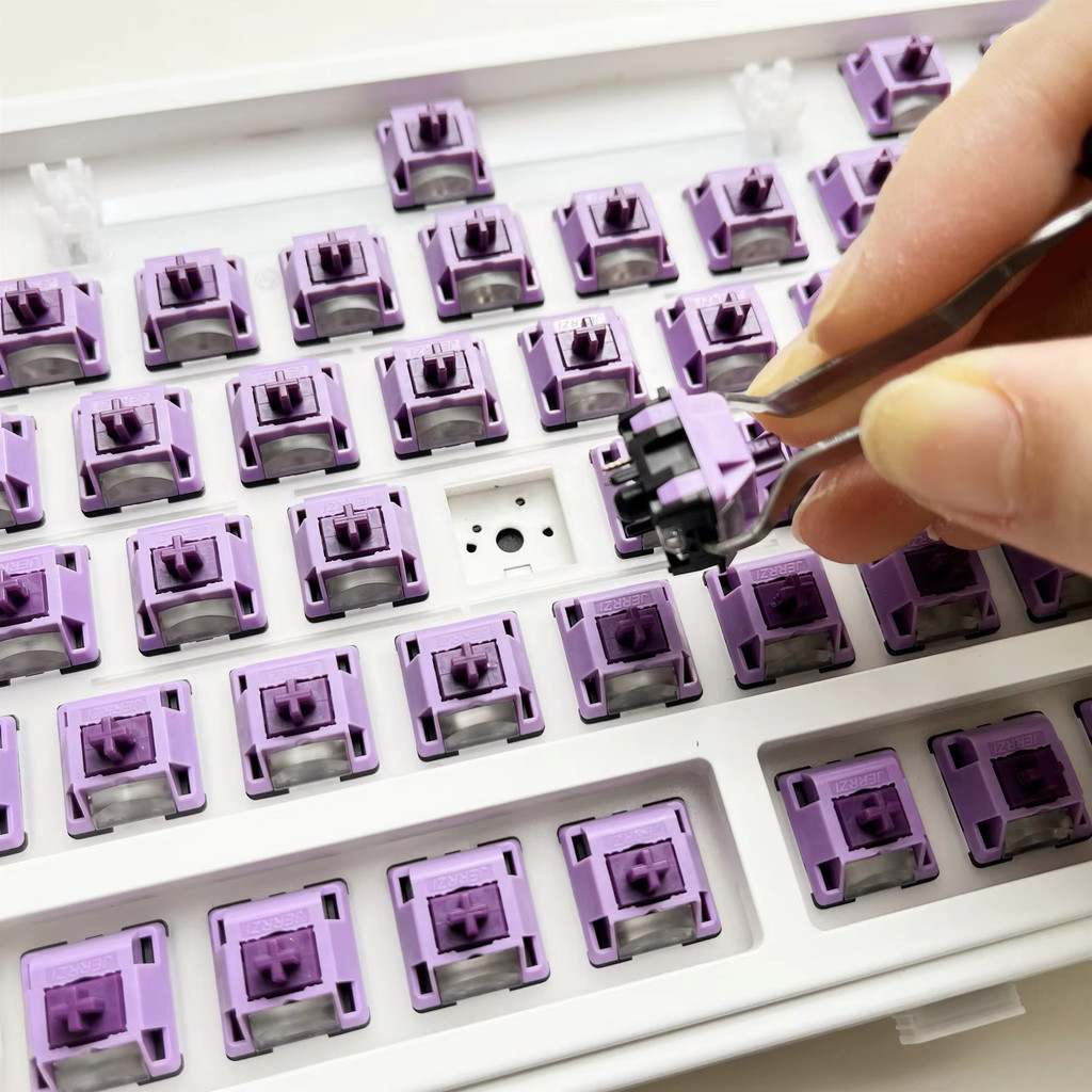 Jerrzi Blueberry Switch 40g Linear Switches for Mechanical Keyboard ...
