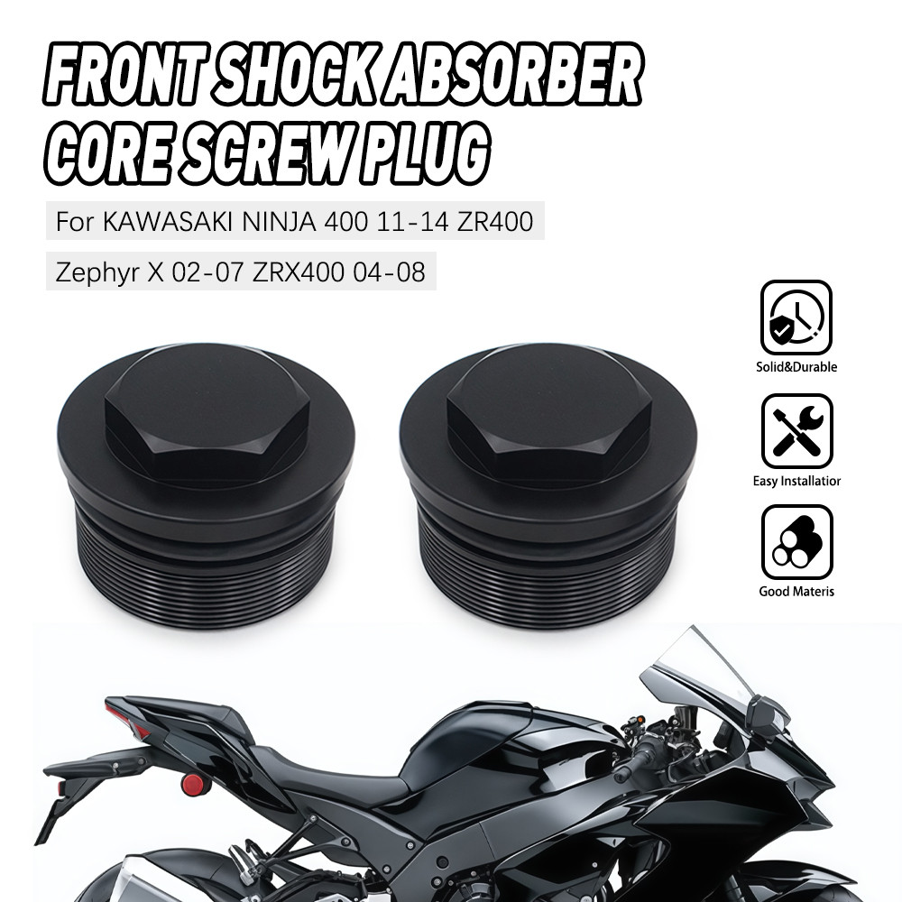 Motorcycle Front Upper Screws Top Caps Fork Shock Absorber Bolts Cover ...