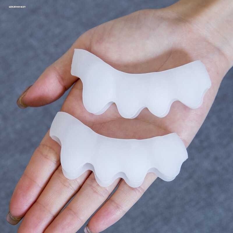 Separator for Big Toe Overlap, Wearable with Shoes, Breathable Five-Toe ...