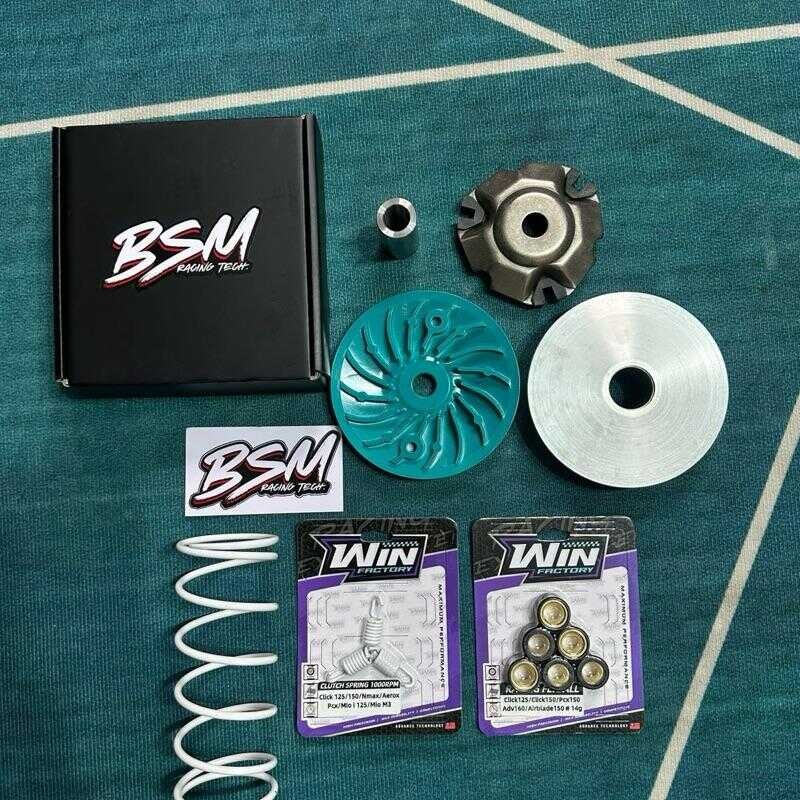 BSM RACING PULLEY SET SEMI FULL SET PACKAGE | Shopee Philippines