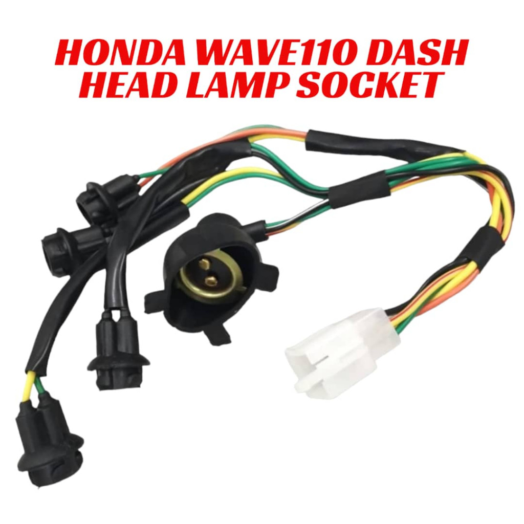 Honda WAVE110 WAVE DASH WAVE DASH110 DASH 110 Head Lamp Socket ...