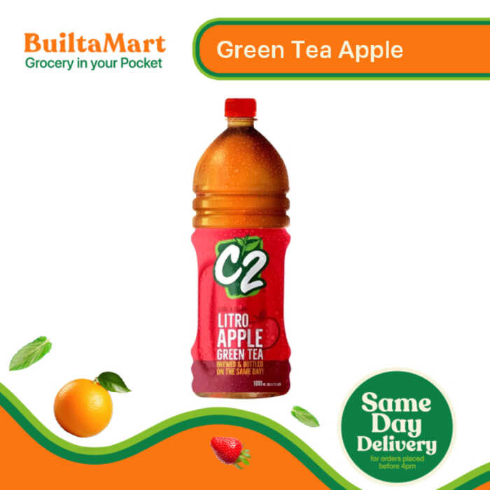 C2 Green Tea Apple (1L) 991 9Fc | Shopee Philippines