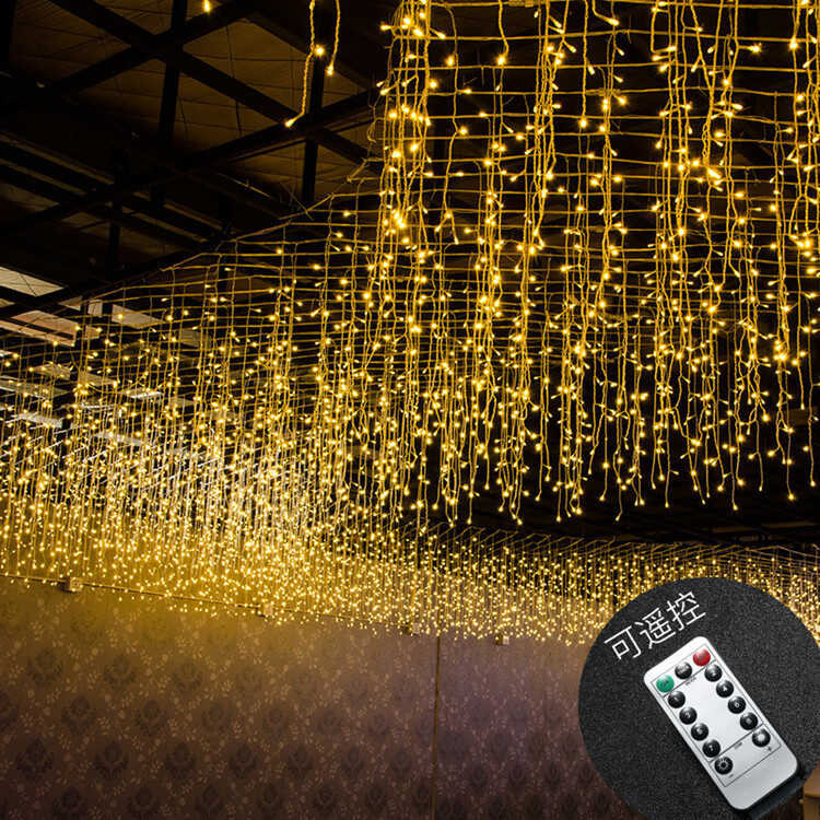 LY LED String Lights Waterfall Lights Starry Lights Ice Strip Lights ...