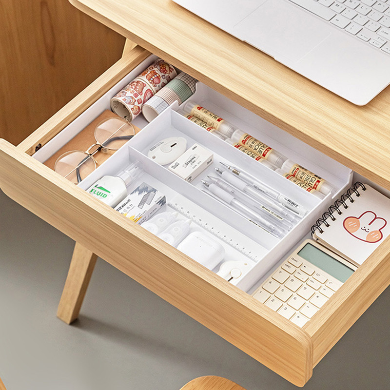 Multifunctional Cabinet Drawer Storage Compartment Retractable Utensil ...
