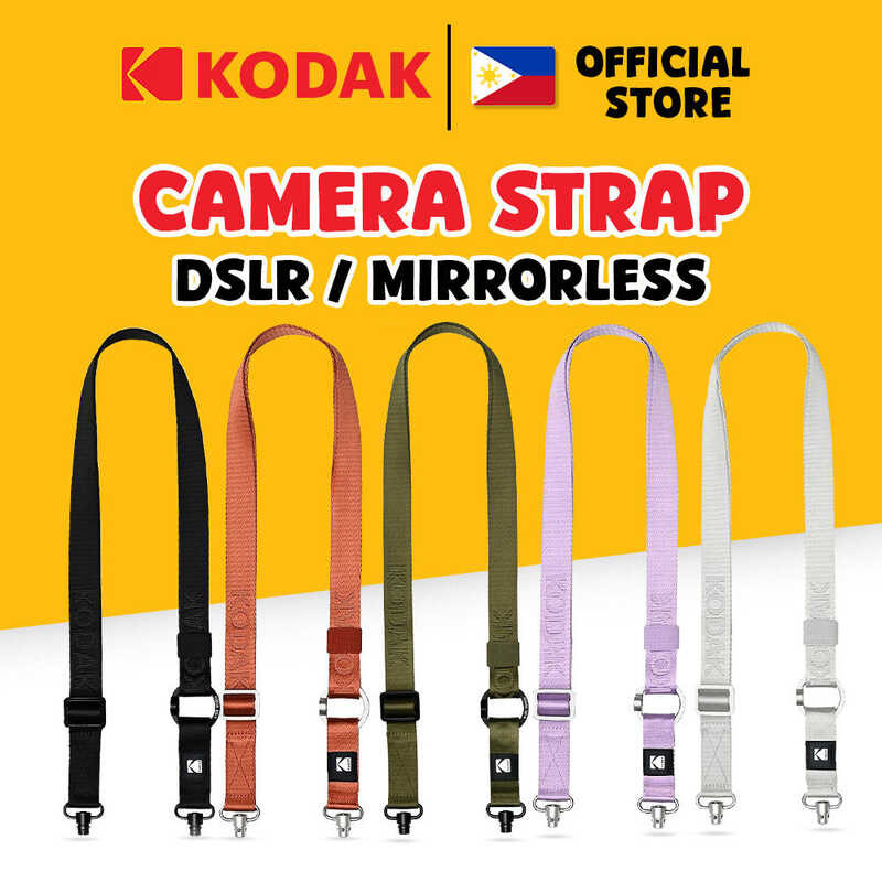 KODAK Multi-Purpose Camera Shoulder Neck Strap With QD Quick Detach ...