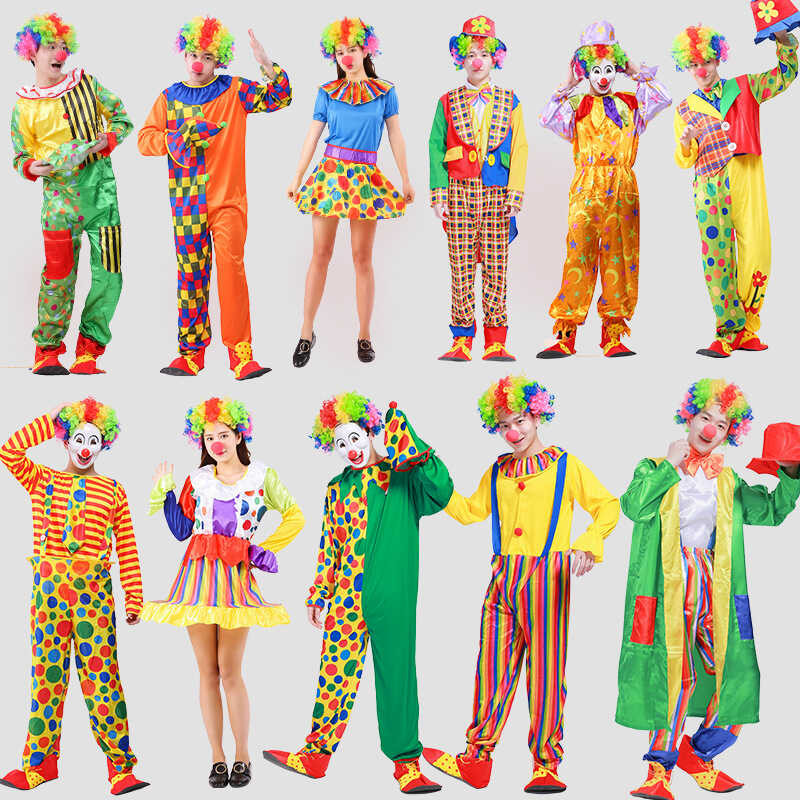 Adult Set Male Masquerade Funny Performance Costume Cosplay Halloween ...