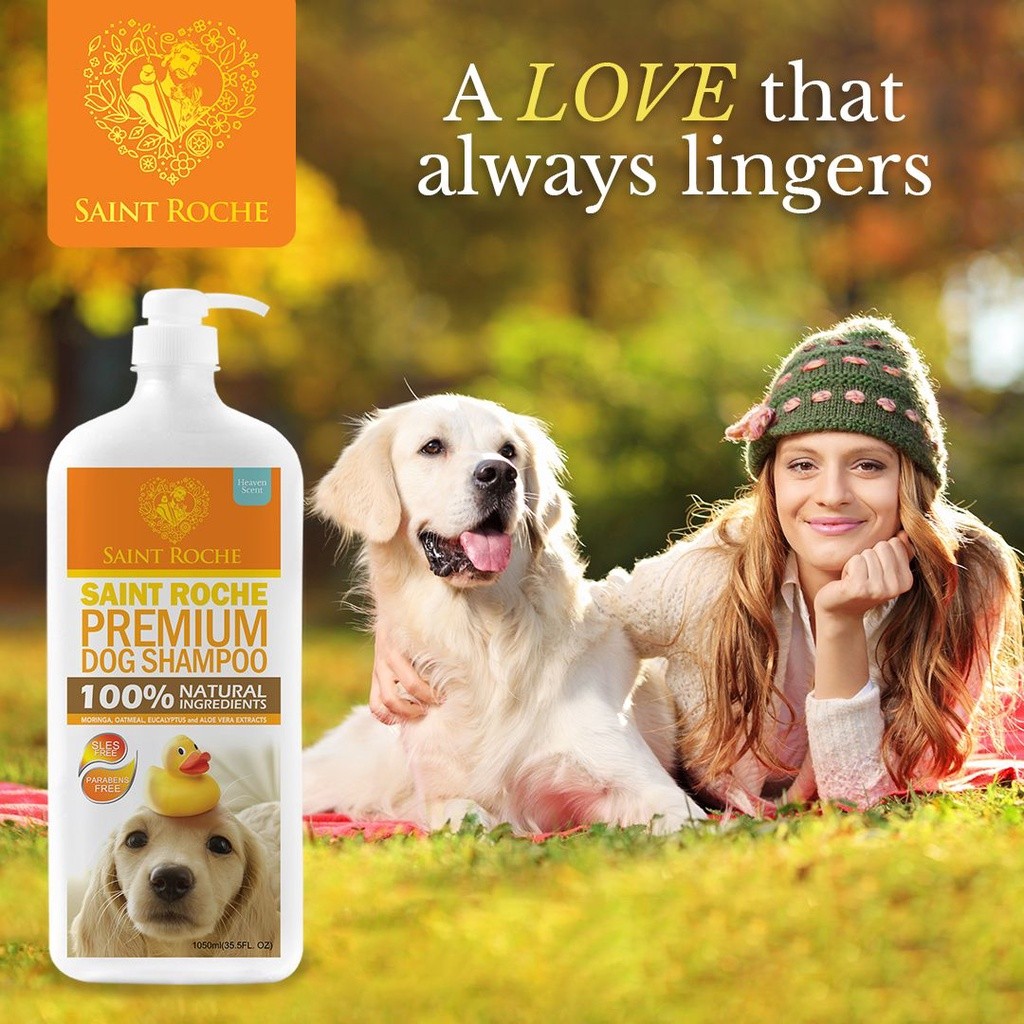 Saint Roche Premium Dog Shampoo (250 ml /628ml/1050 ml) | Shopee ...