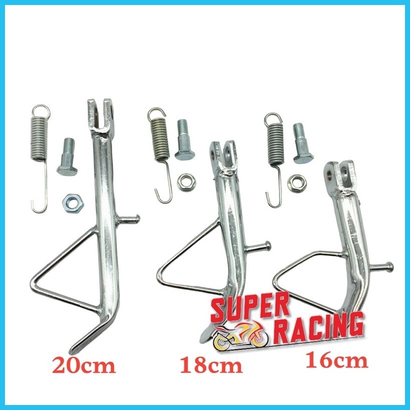 MOTORCYCLE SIDE STAND 16CM/ 18CM/ 20CM universal | Shopee Philippines