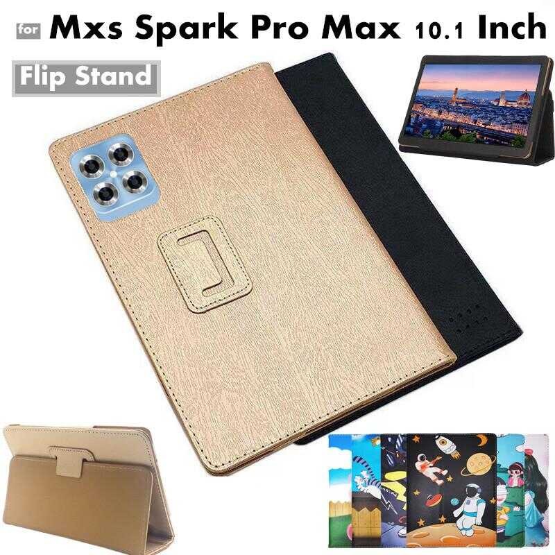 For Mxs Spark Pro Max Tablet 10.1 Inch 2024 Silk Pattern Cover Flip ...