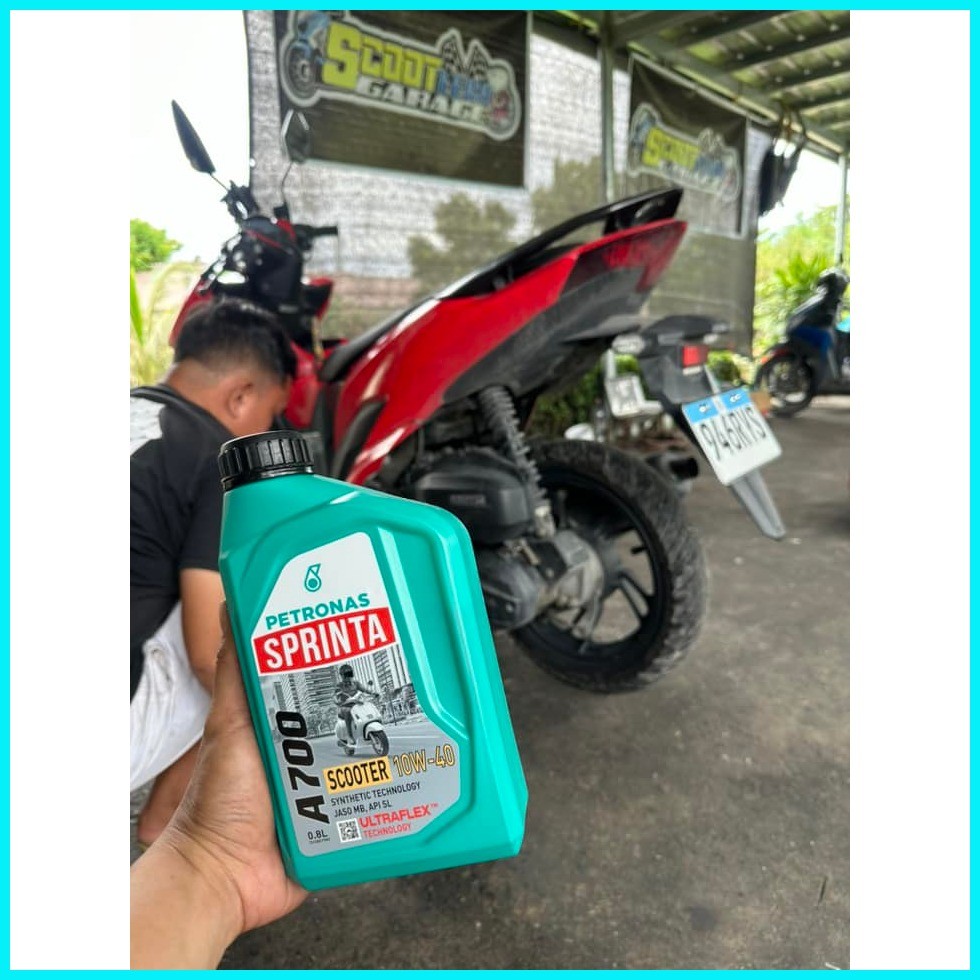 PETRONAS Sprinta Engine Oil A700 10W-40 SCOOTER 800ML or A900 Fully ...