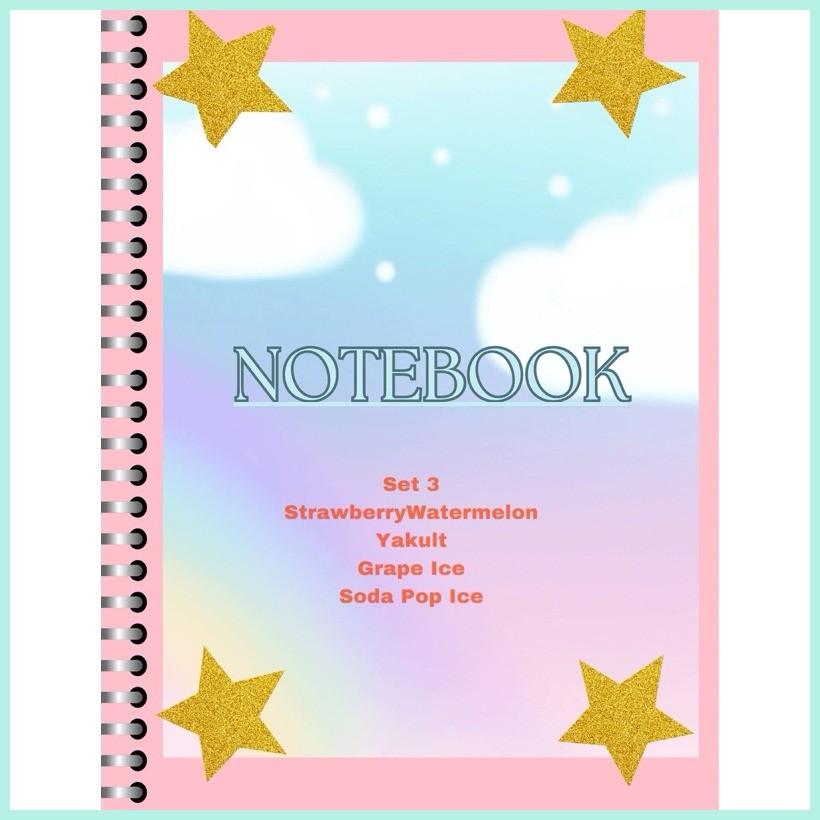 Spiral vb cube 4in1 design 12k notebook | Shopee Philippines